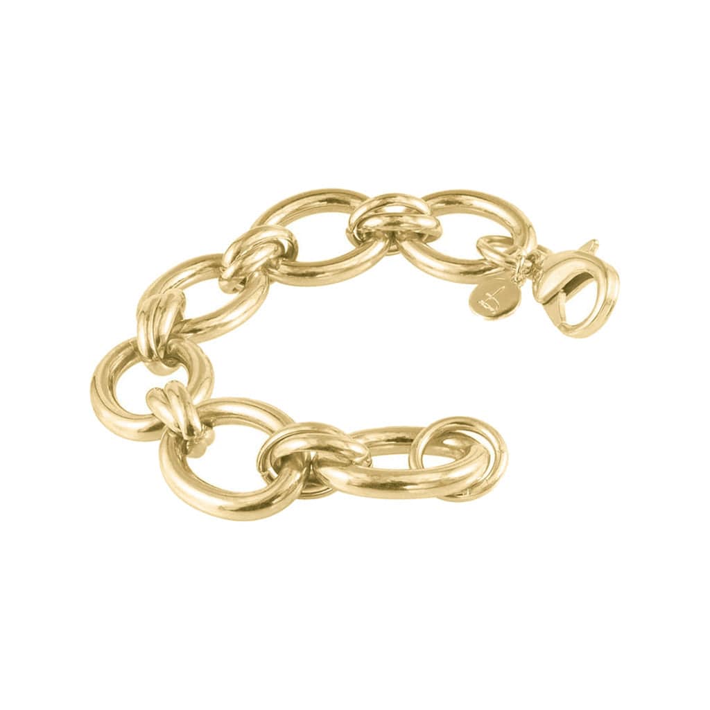 BRETT LAUREN Chunky Oval Chain Link Bracelet