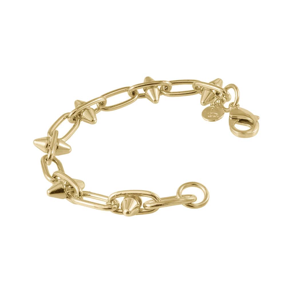 BRETT LAUREN Spike Chain Link Bracelet